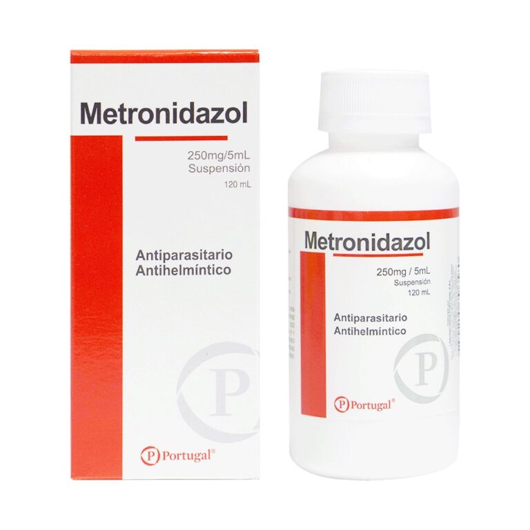 METRONIDAZOL 250MG/5ML – Material Médico | JESNE.COM.PE
